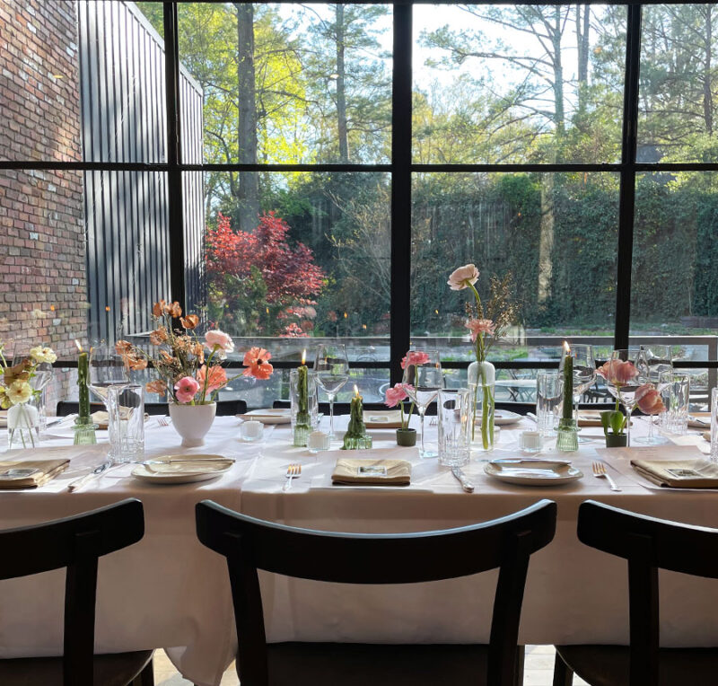 Private Dining and Events - THE CHASTAIN ATL - MICHELIN Green Star ...